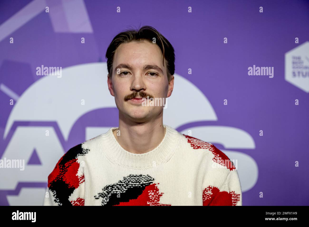 AMSTERDAM - 01/02/2024, Bram Krikke on the red carpet of The Best ...