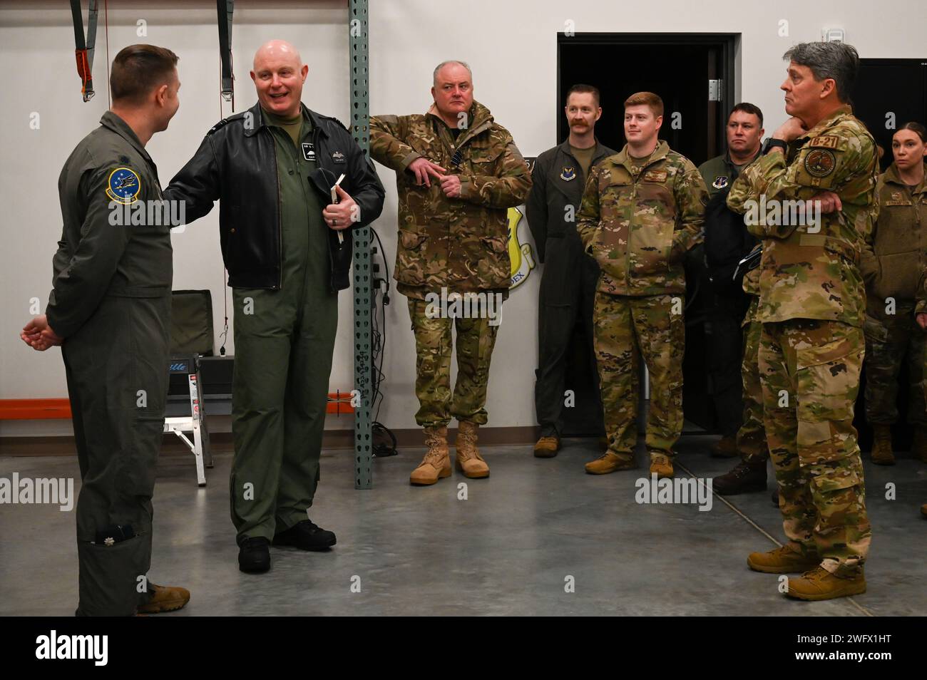 U.S. Air Force Maj. Gen. Jason Armagost, 8th Air Force and Joint–Global Strike Operations Center ...