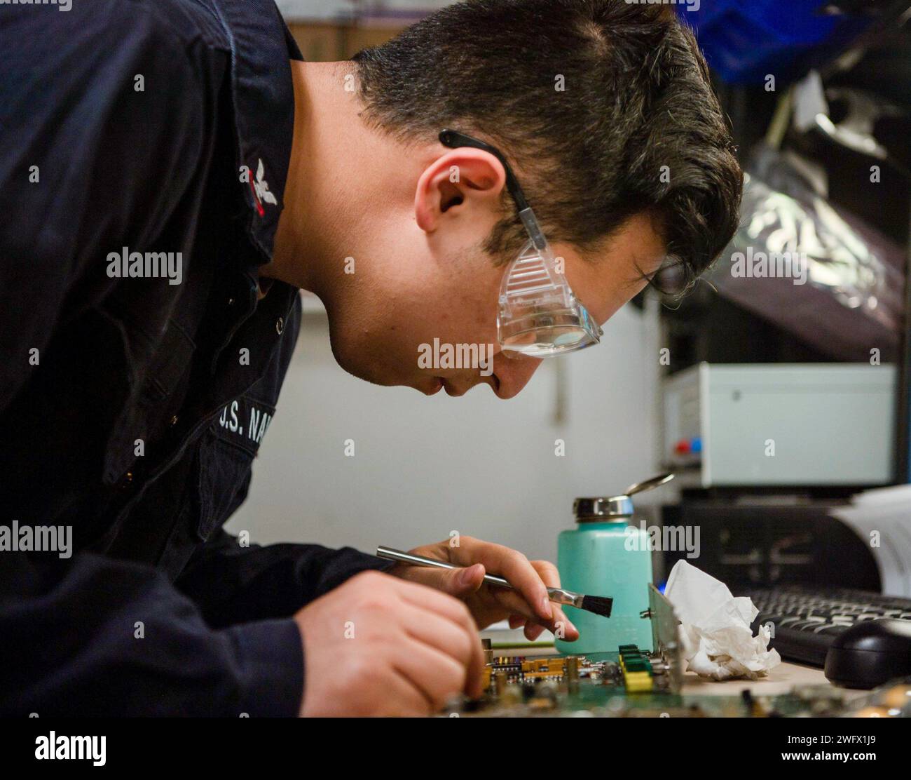 Electronics Technician 2nd Class Daniel Ruiz, a native of Santa Ana ...