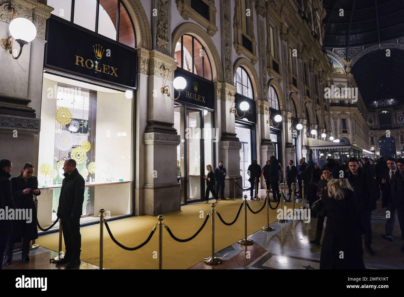 Milano, Italia. 01st Feb, 2024. Foto Alessandro Bremec/LaPresse01-02 ...
