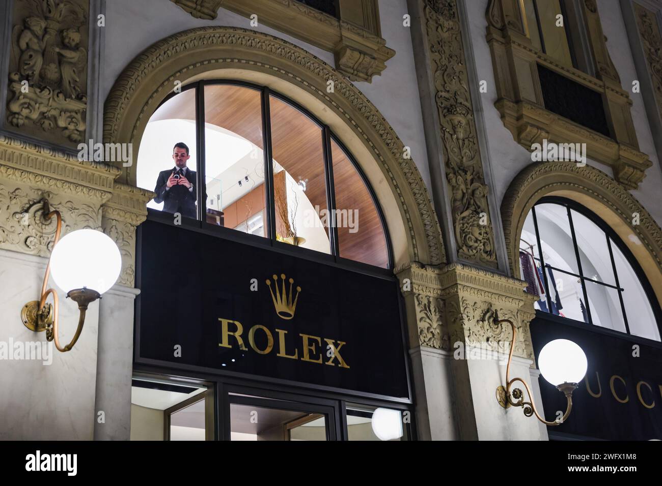 Milano, Italia. 01st Feb, 2024. Foto Alessandro Bremec/LaPresse01-02 ...