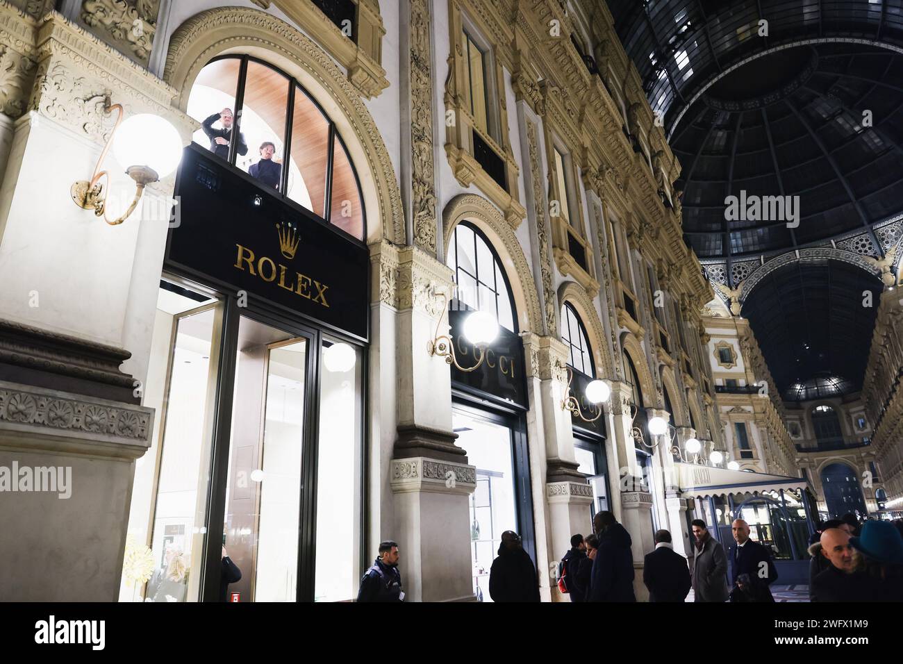 Milano, Italia. 01st Feb, 2024. Foto Alessandro Bremec/LaPresse01-02 ...
