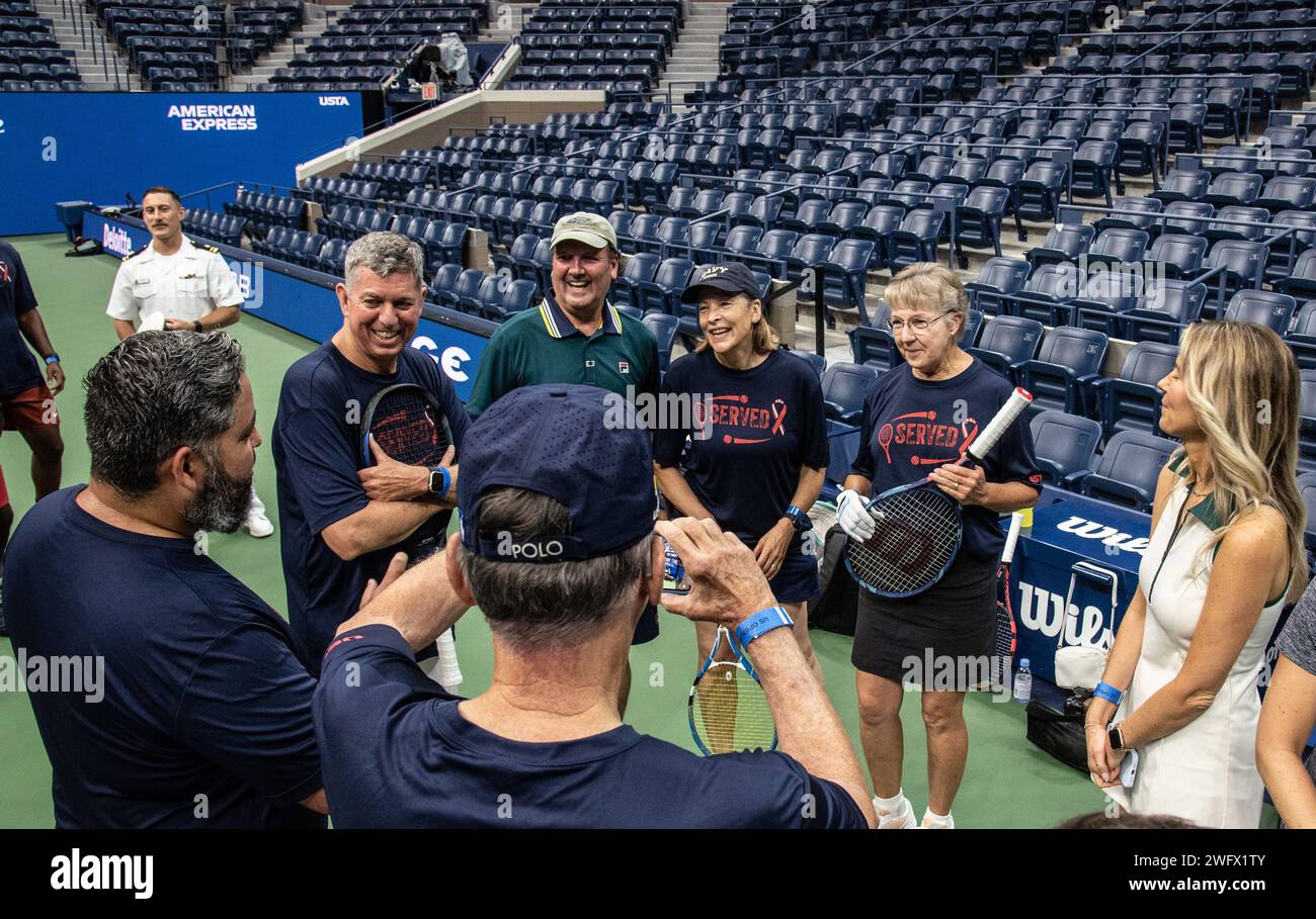 The United States Tennis Association hosted RADM Shoshana Chatfield ...