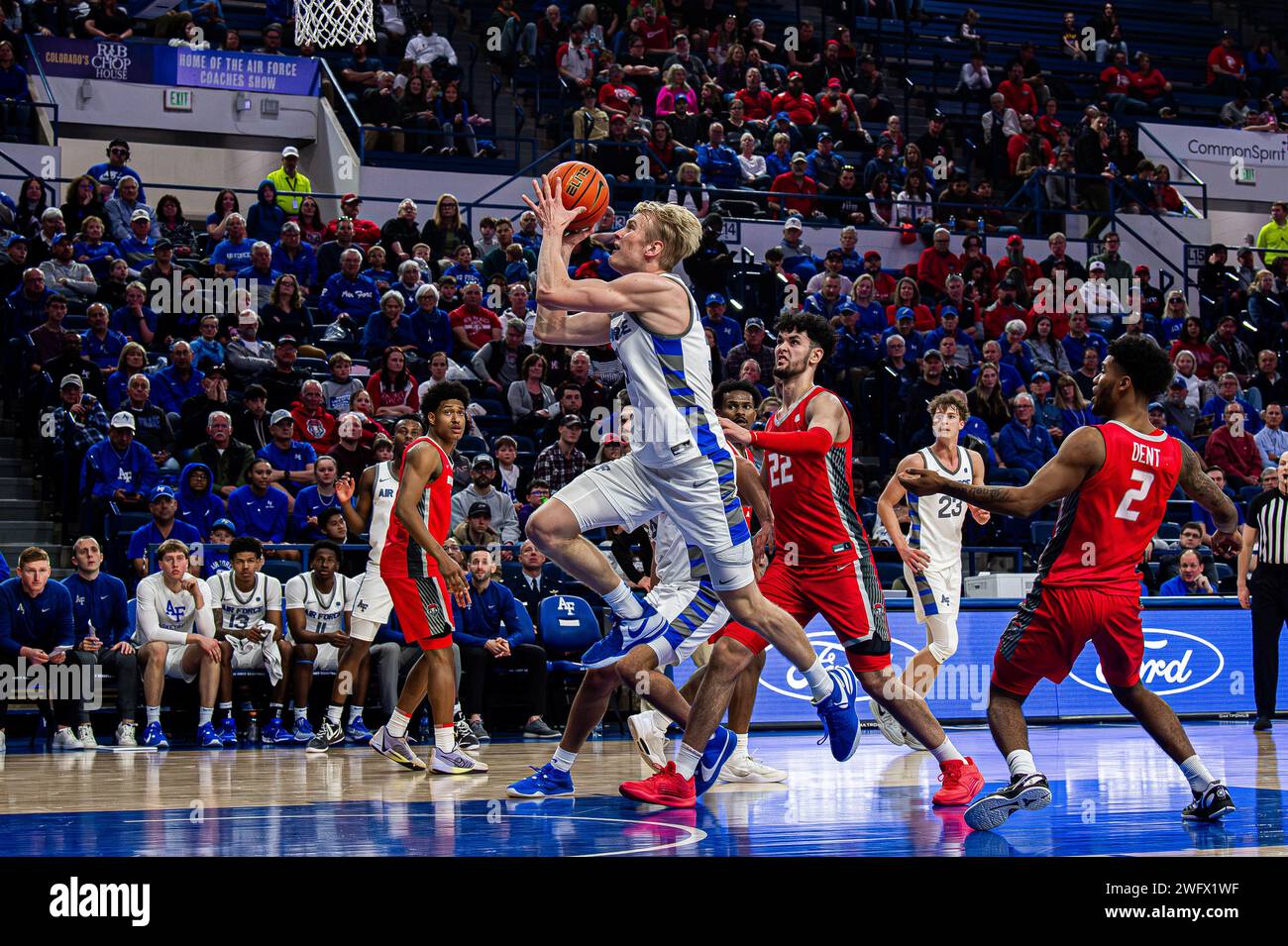 U.S. AIR FORCE ACADEMY, Colo. -- Air Force's Rytis Petraitis makes a ...