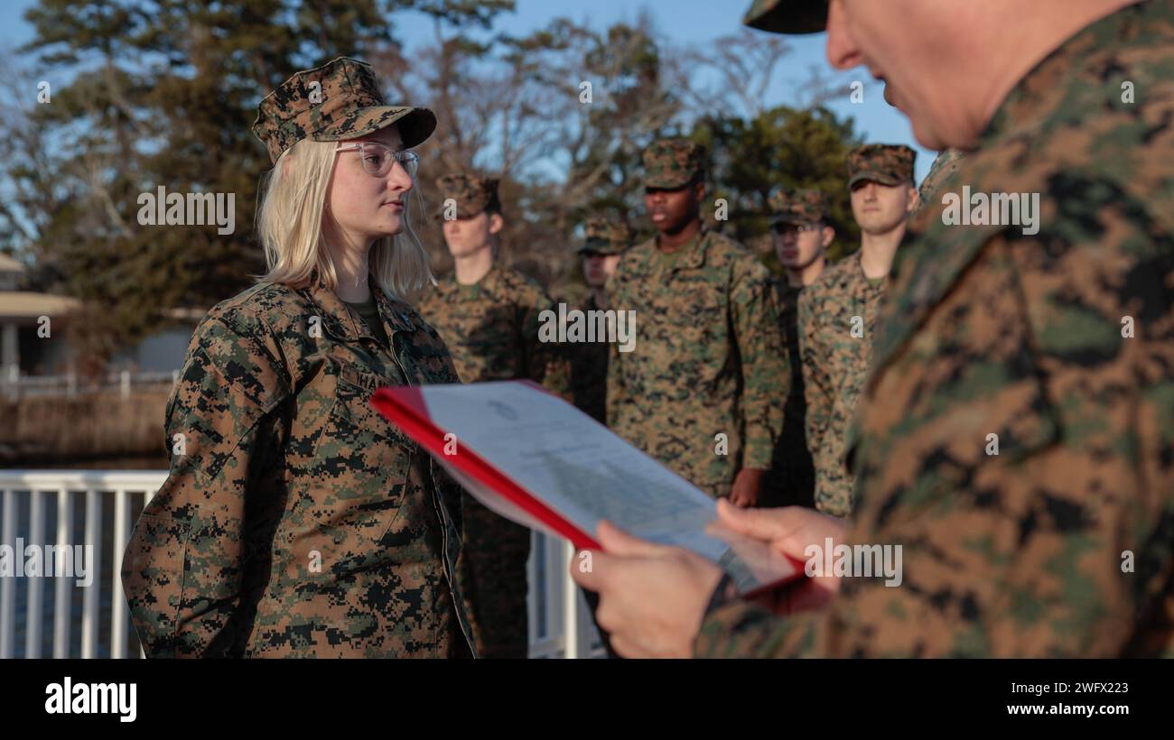 U.S. Marine Corps Sgt. Kayla Hanner, left, a Lapeer, Michigan native ...