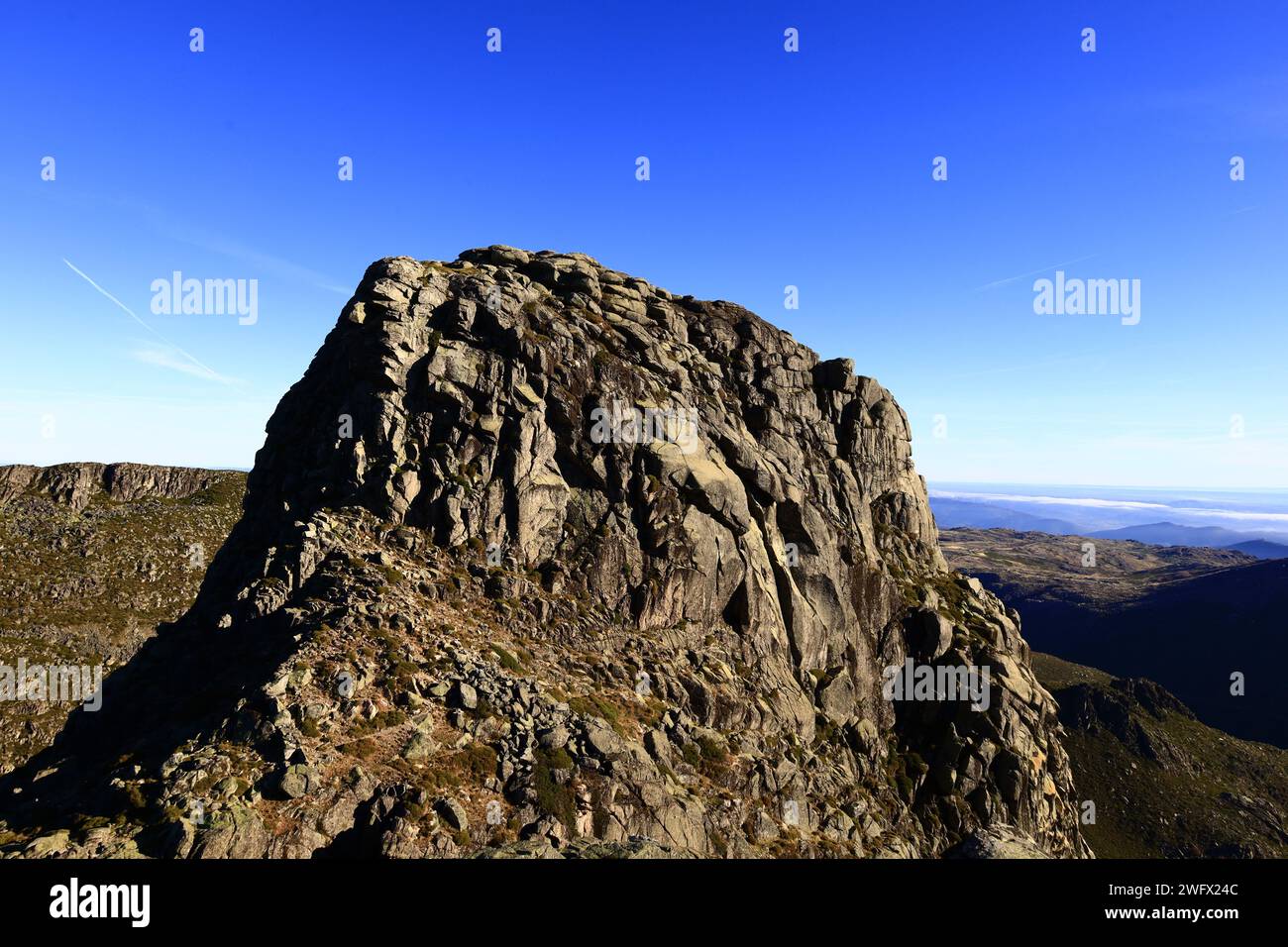 Serra da Estrela Natural Park is situated in the largest mountain range ...