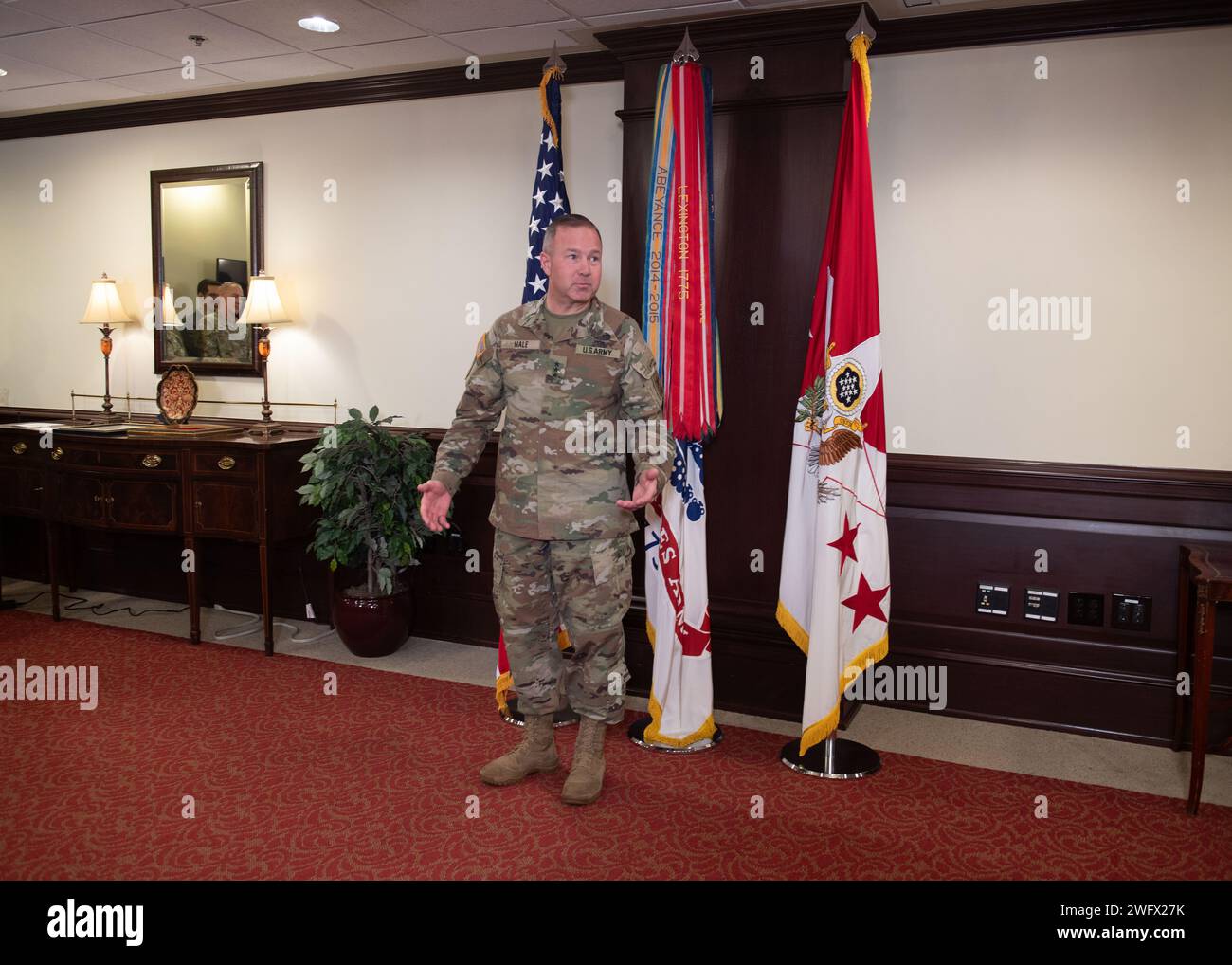 U.S. Army Lt. Gen. Anthony R. Hale, the deputy chief of staff for ...