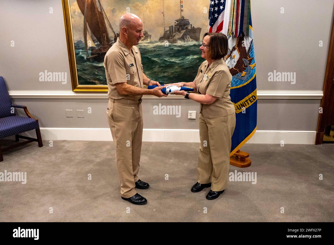 WASHINGTON (Jan. 5, 2024) - Chief of Naval Operations Adm. Lisa ...