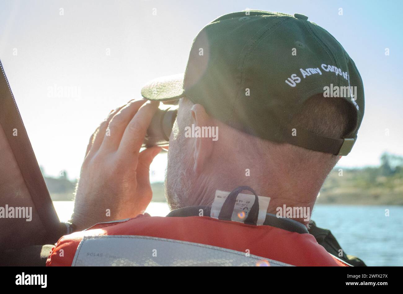 U.S. Army Corps of Engineers Sacramento District park ranger Eric ...