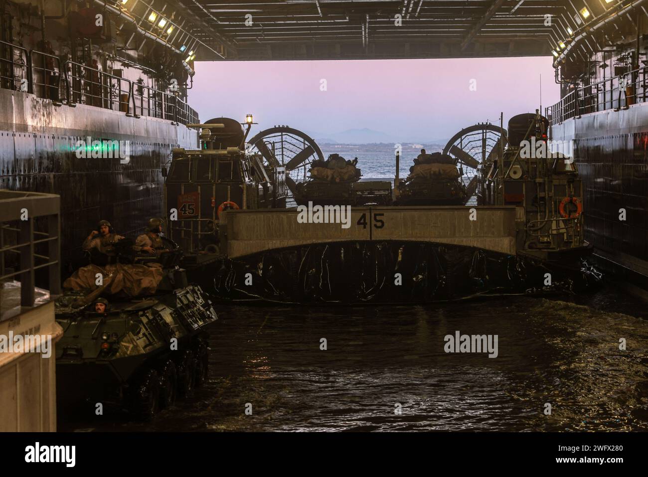 U.S. Marines assigned to Light Armored Reconnaissance Company ...