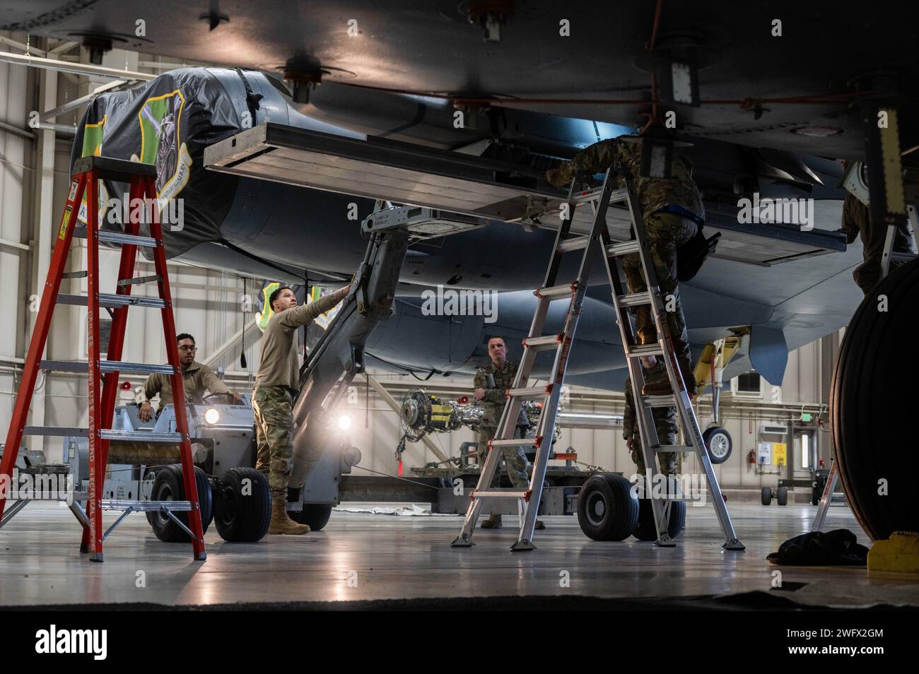 Weapons load crew Airmen from the 5th Aircraft Maintenance Squadron ...