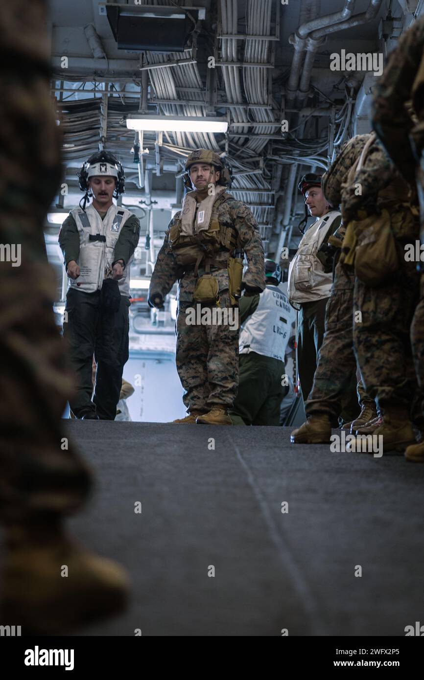 U.S. Marine Corps Staff Sgt. Cody N. Kimbley a crew chief with Marine ...