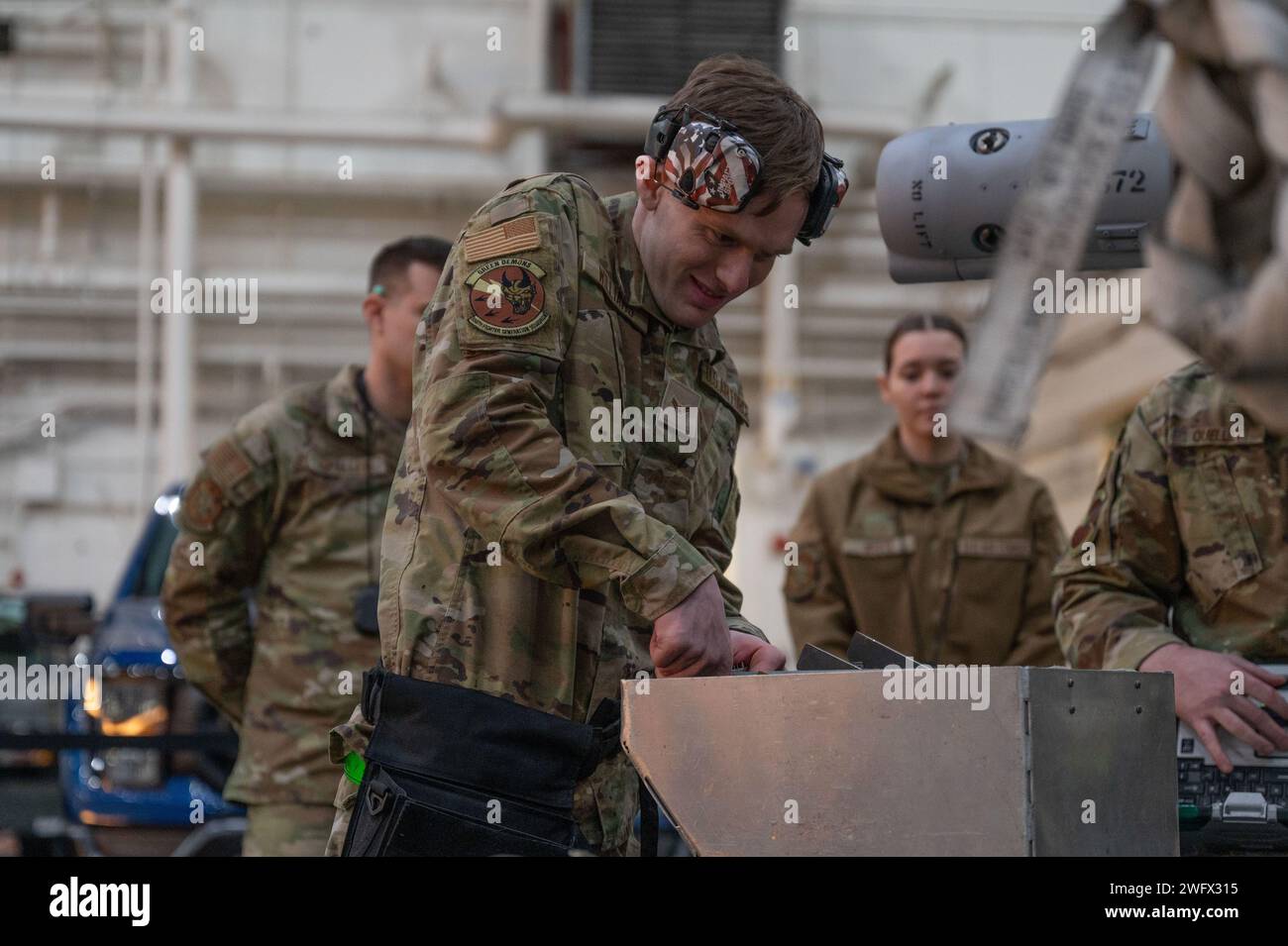 U.S. Air Force Airman 1st Class Joseph Williams, 356th Fighter ...
