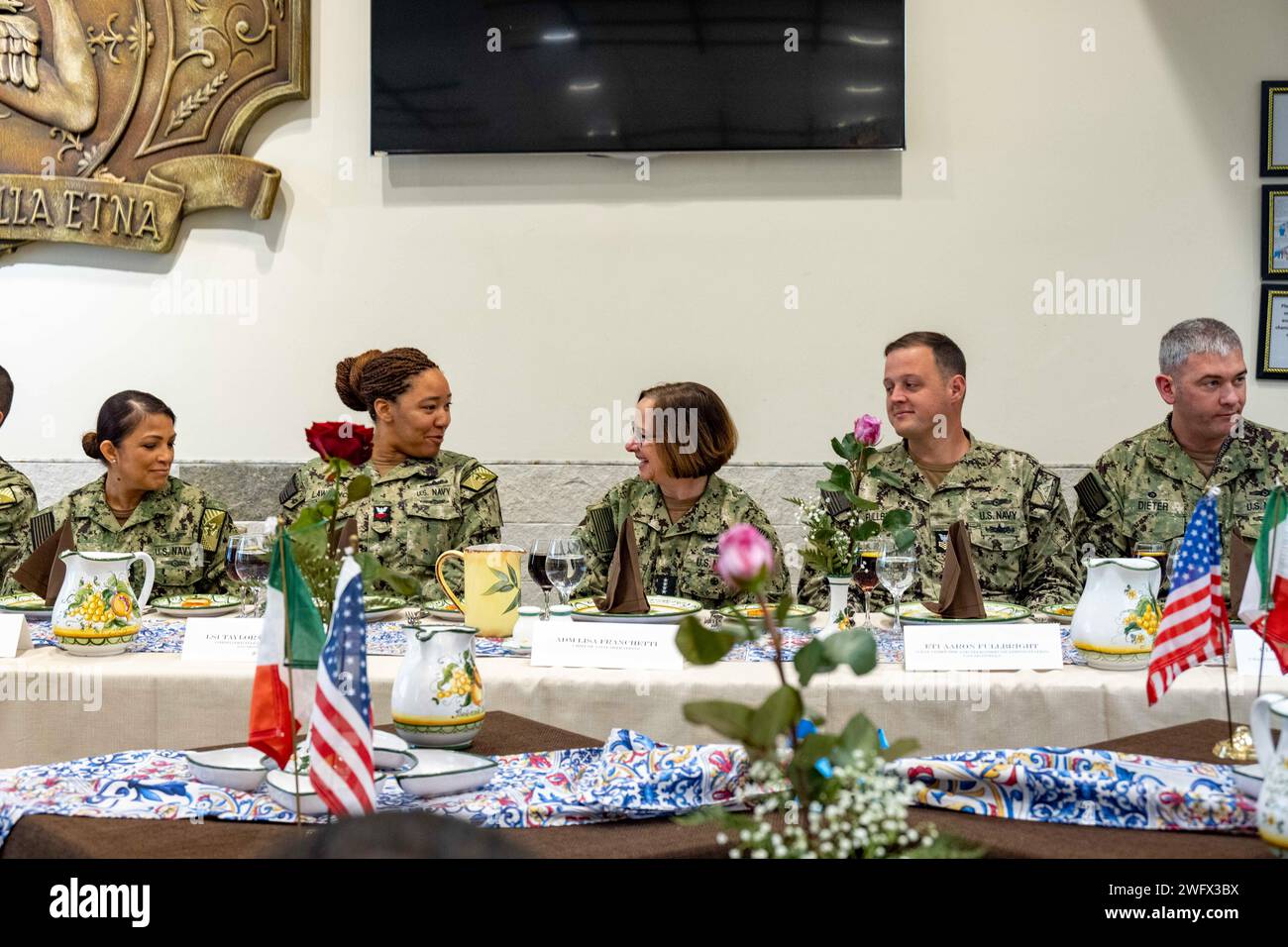 NAVAL AIR STATION SIGONELLA, Italy (Jan. 23, 2024) - Chief of Naval ...