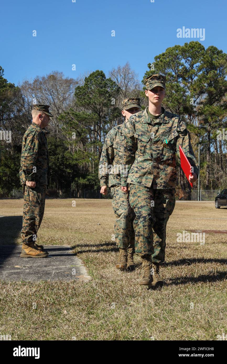 U.S. Marine Corps Lance Cpl. Isabella Jones, military working dog ...