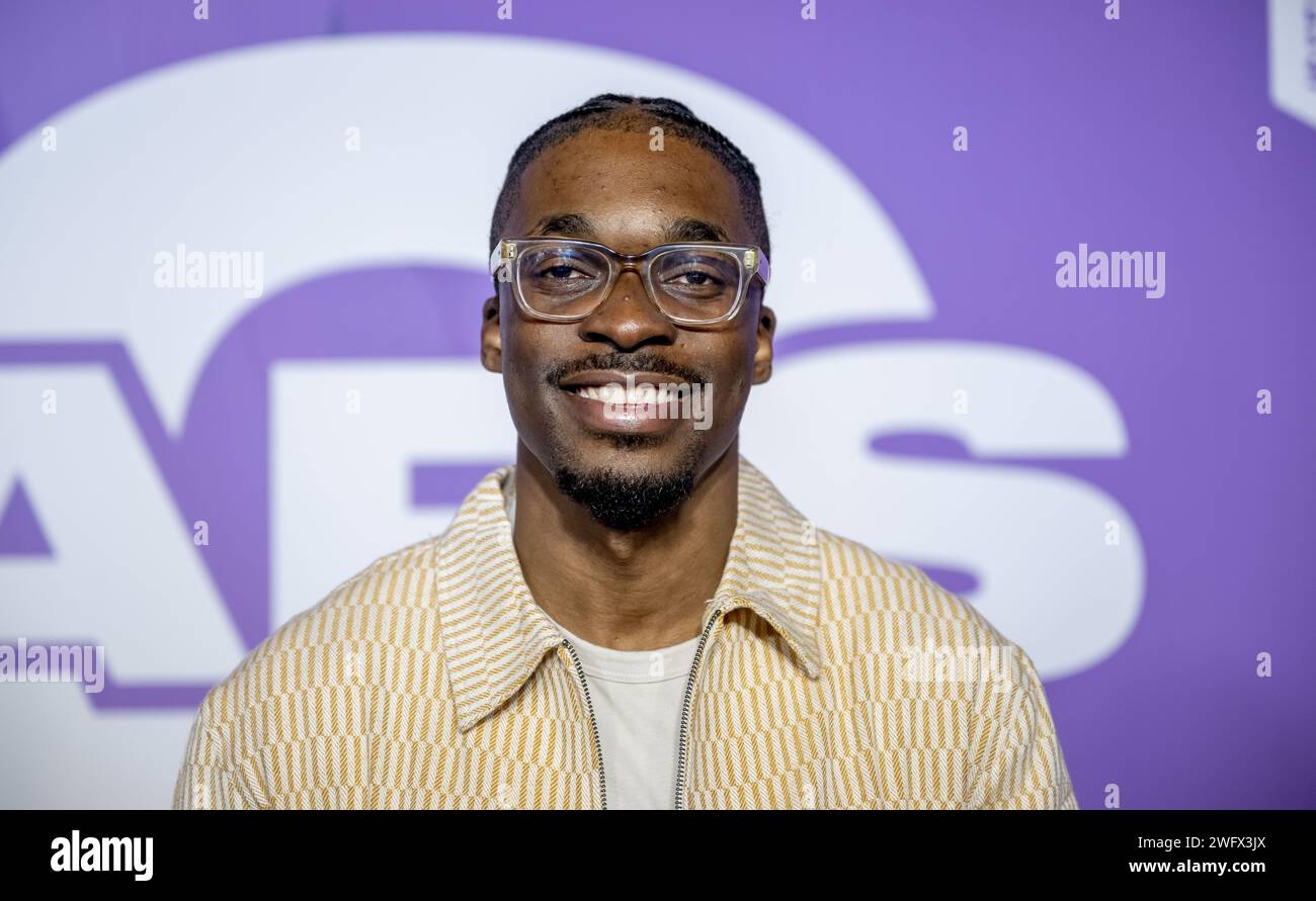 AMSTERDAM - Defano Holwijn on the red carpet of The Best Social Awards ...