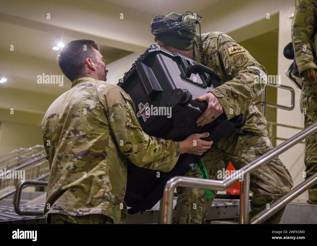 U.S. Air Force 1st Lt. Benjamin Brooks, 18th Wing Protocol deputy chief ...