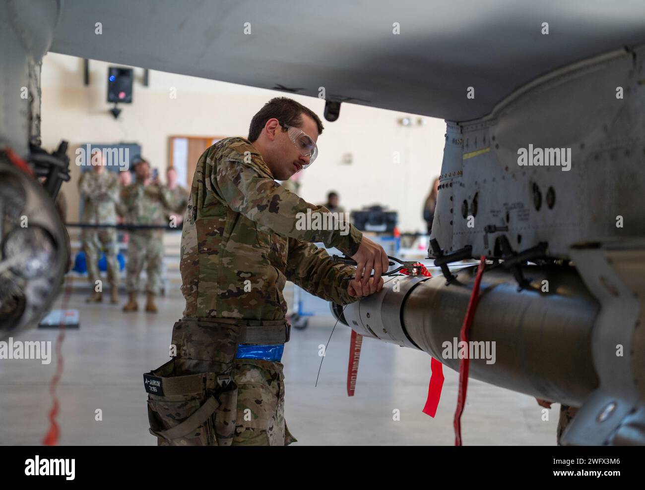 U.S. Air Force Airman 1st Class Aaron Bowie, 74th Fighter Generation ...