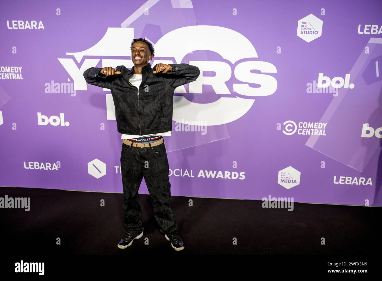 AMSTERDAM - Apson Army on the red carpet of The Best Social Awards ...