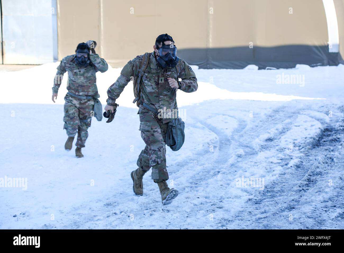 U.S. Army 1st Lt. Kenneth Chee, the staff logistics officer of the 87th ...
