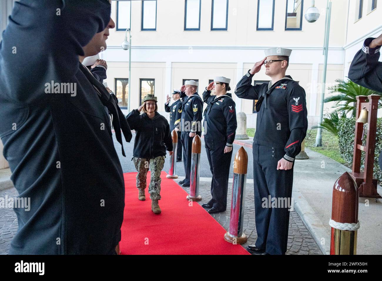 NAPLES, Italy (Jan. 22, 2024) - Chief of Naval Operations Adm. Lisa ...