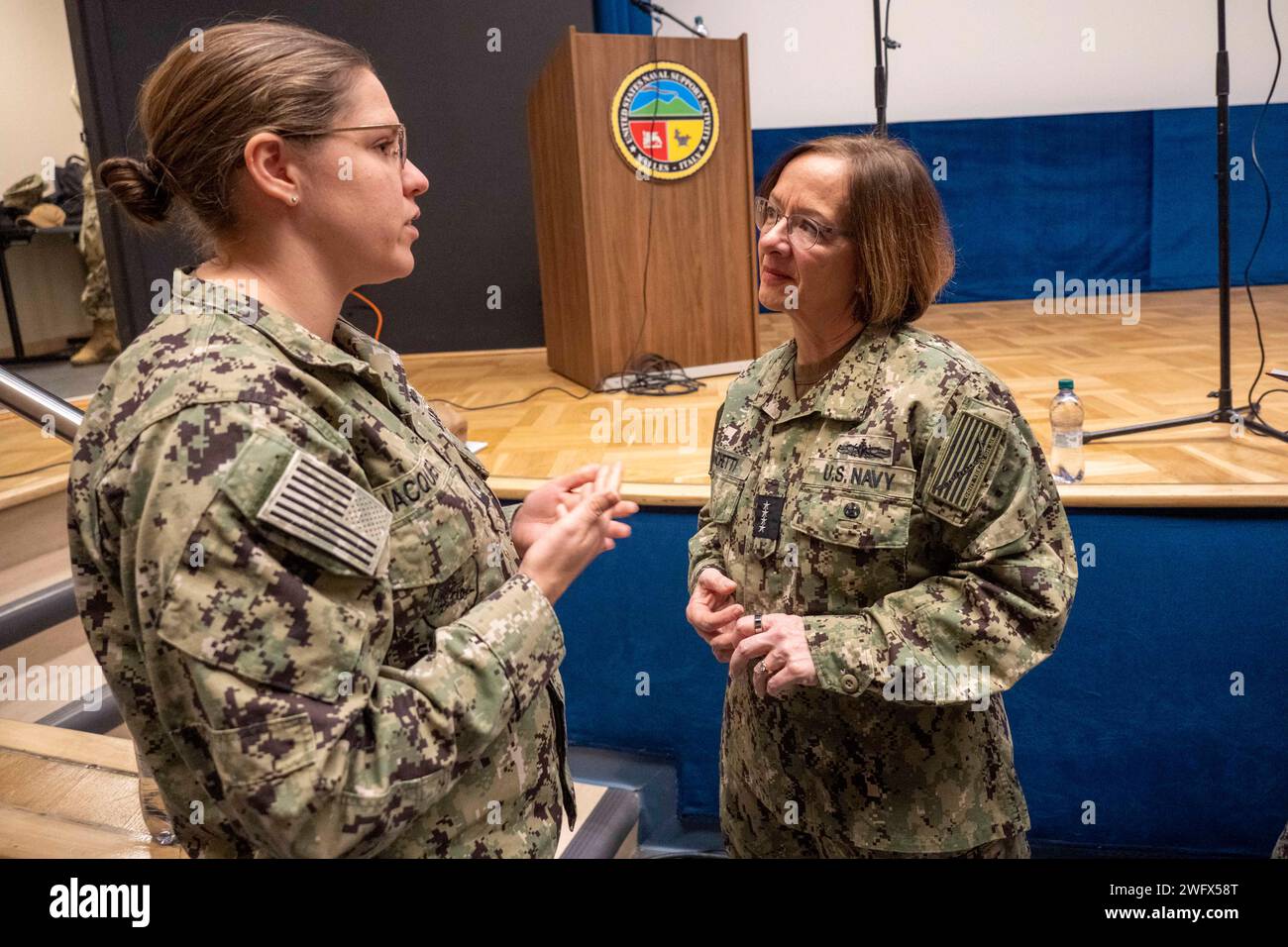 NAPLES, Italy (Jan. 22, 2024) - Chief of Naval Operations Adm. Lisa ...