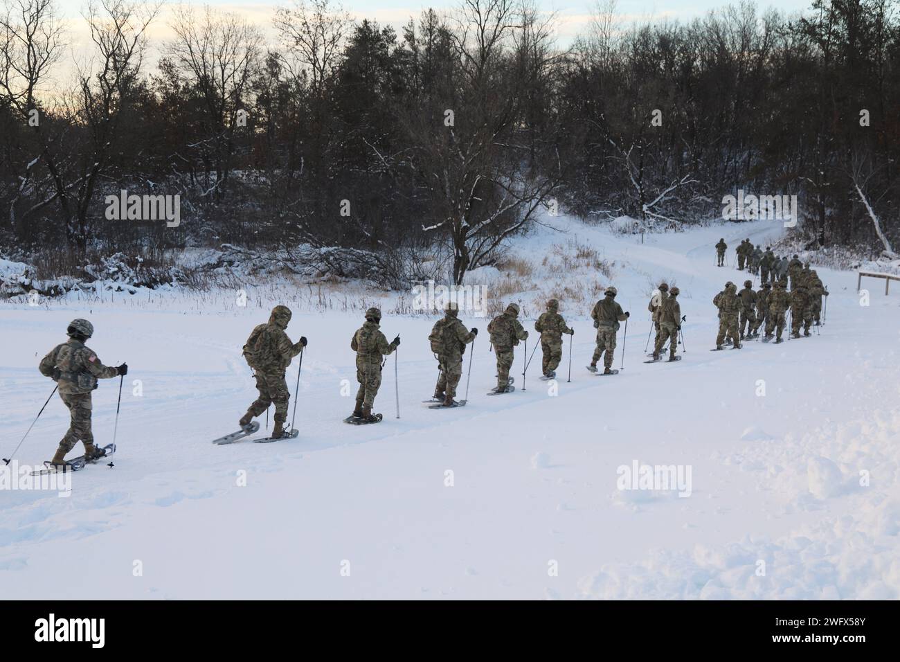 U.S. Army Reserve Soldiers from the 88th Readiness Division ascend the ...