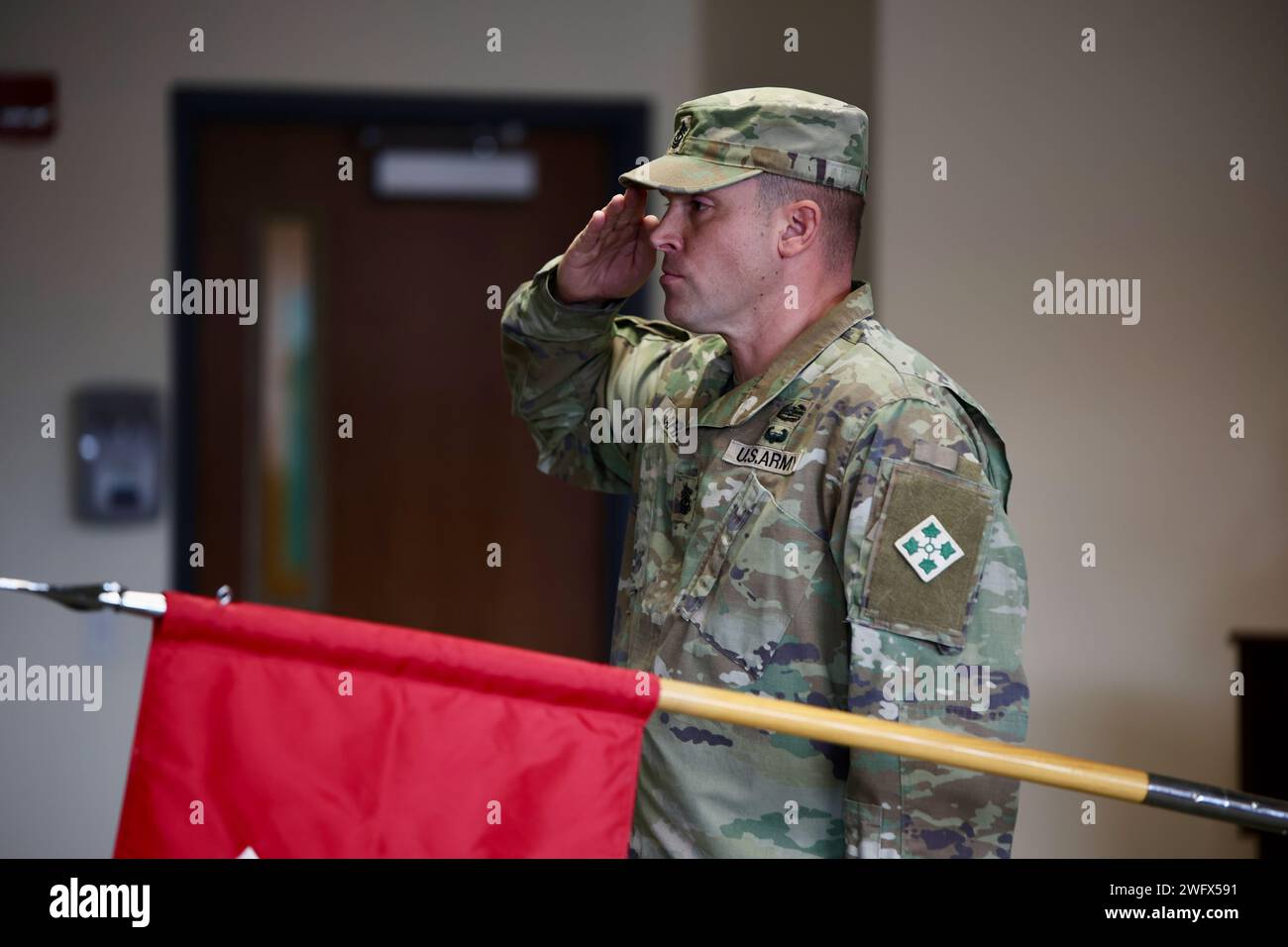 1st Sgt. Benjamin D. Clark assigned to Headquarters and Headquarters ...