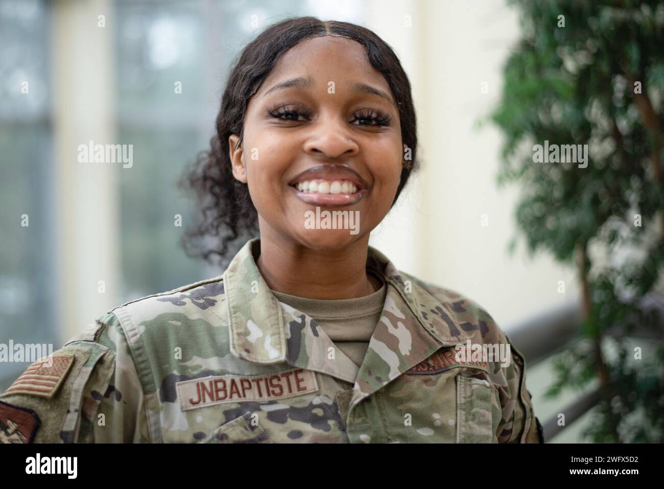 U.S. Air Force Staff Sgt. Pascale JnBaptiste, 51st Fighter Wing Command ...