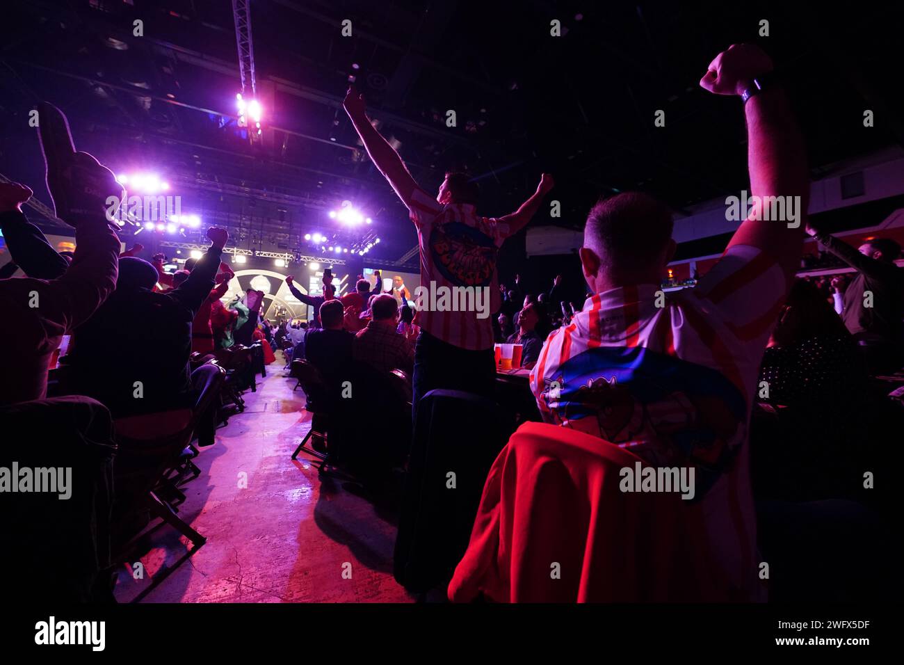 A general view of fans during night one of the 2024 BetMGM Premier ...