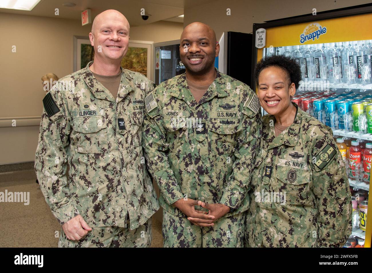 Capt. Jeffrey Klinger, left, Navy Medicine Readiness and Training ...