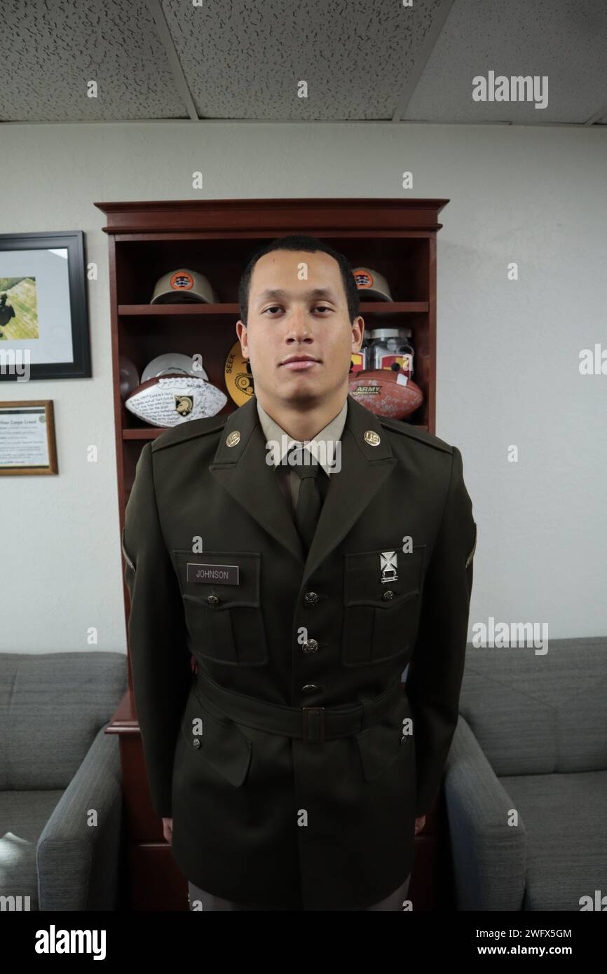 Lawton Fort Sill, Oklahoma - PV2 Najheen Johnson was awarded the ...