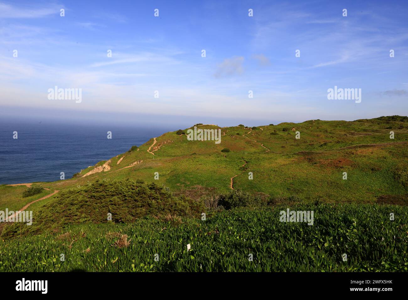 Cabo da Roca is a cape which forms the westernmost point of the Sintra ...