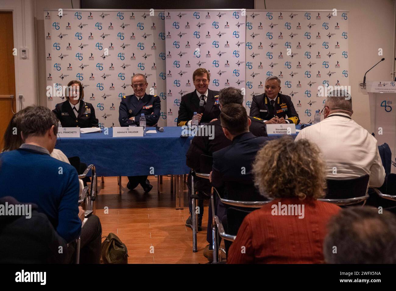 PARIS (Jan. 25, 2024) - Adm. Enrico Credendino, Chief of the Italian ...