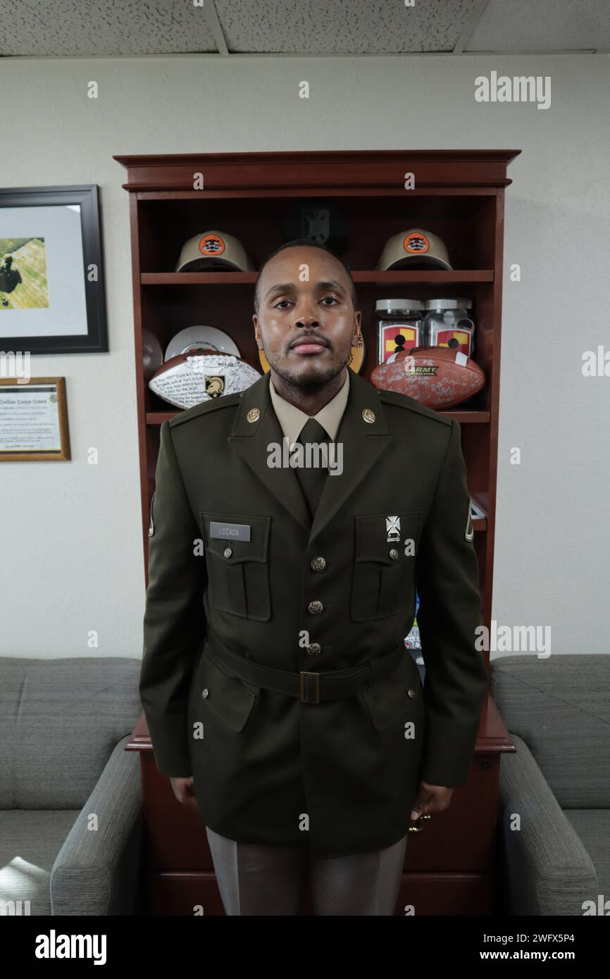 Lawton Fort Sill, Oklahoma - PFC Justin Lozada was awarded the George ...