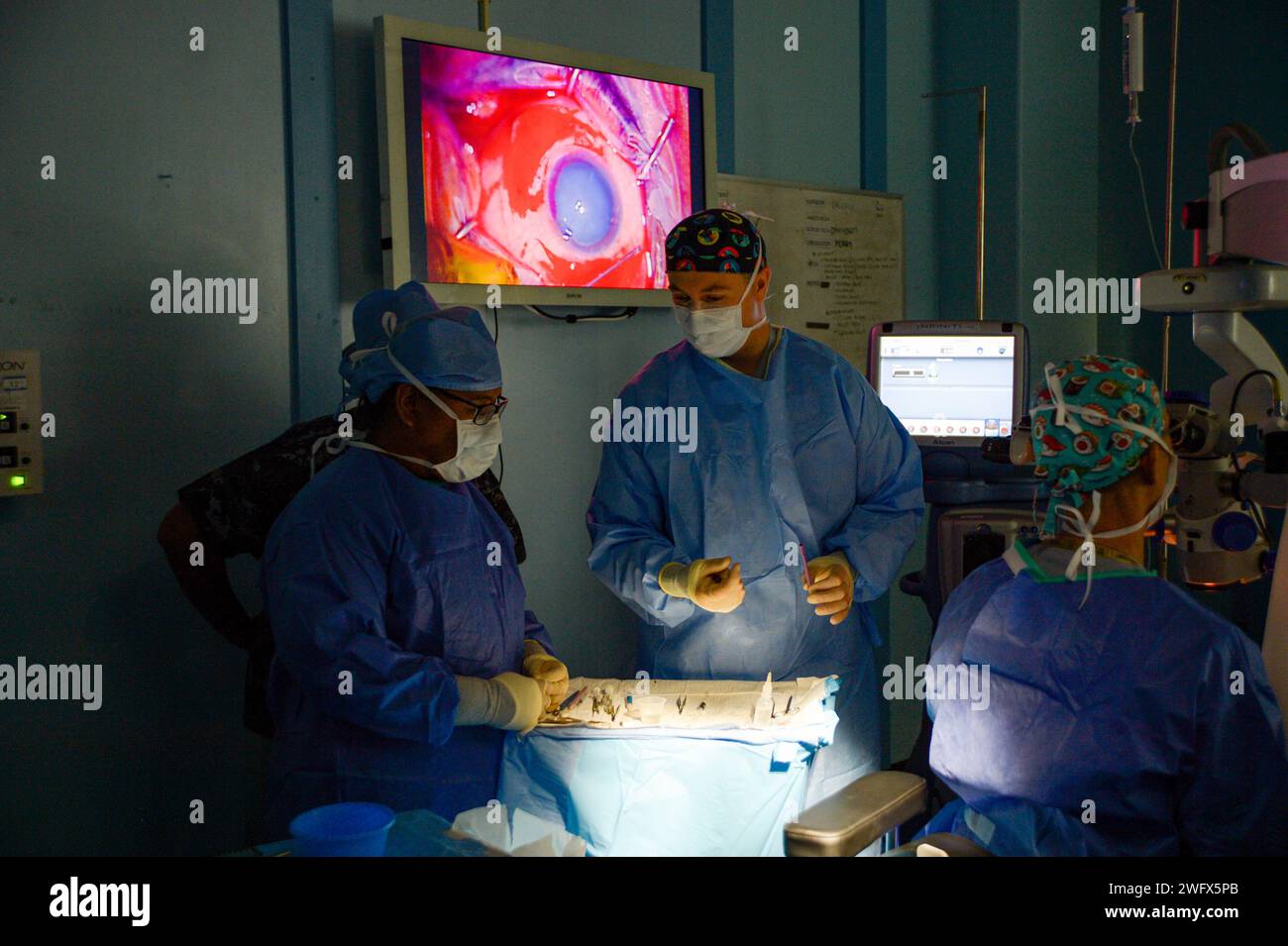 U.S. Navy Hospital Corpsman 1st Class Kaleb Sherwood, middle right ...
