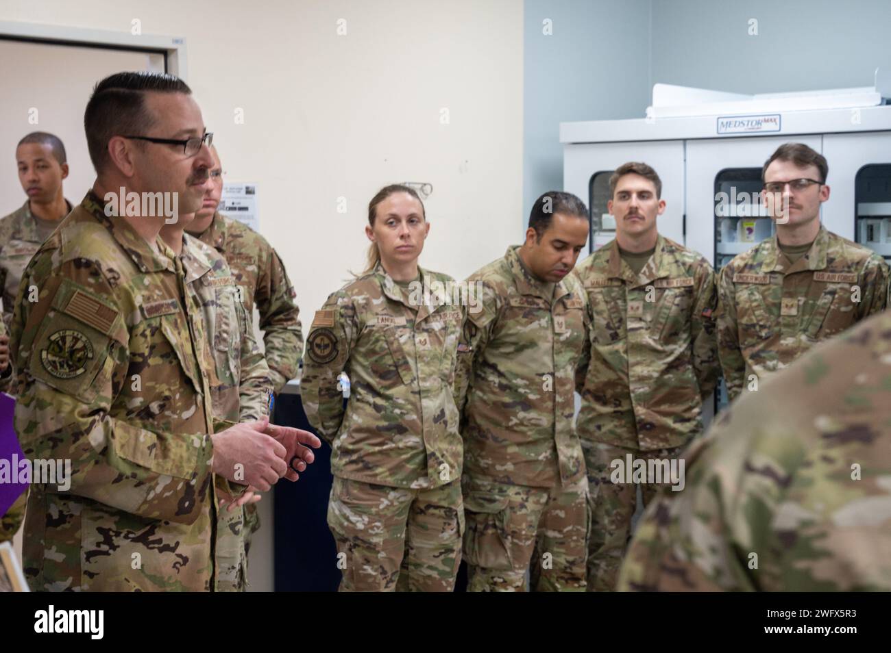 U.S. Air Force Col. Steven Nordeen, U.S. Air Forces Central surgeon ...