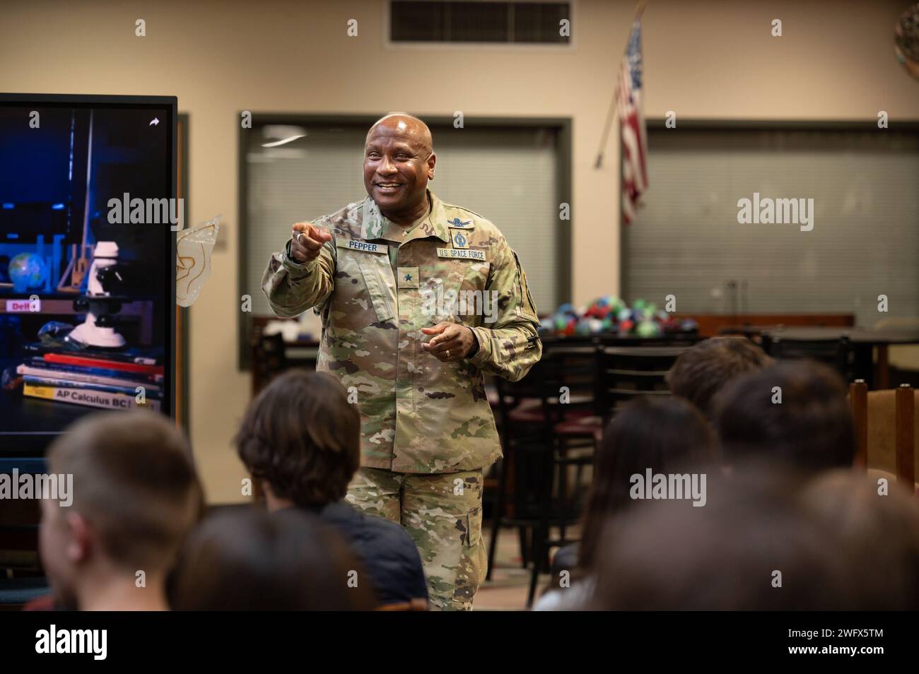 U.S. Space Force Brig. Gen. Devin Pepper, SpOC Vice Commander and ...