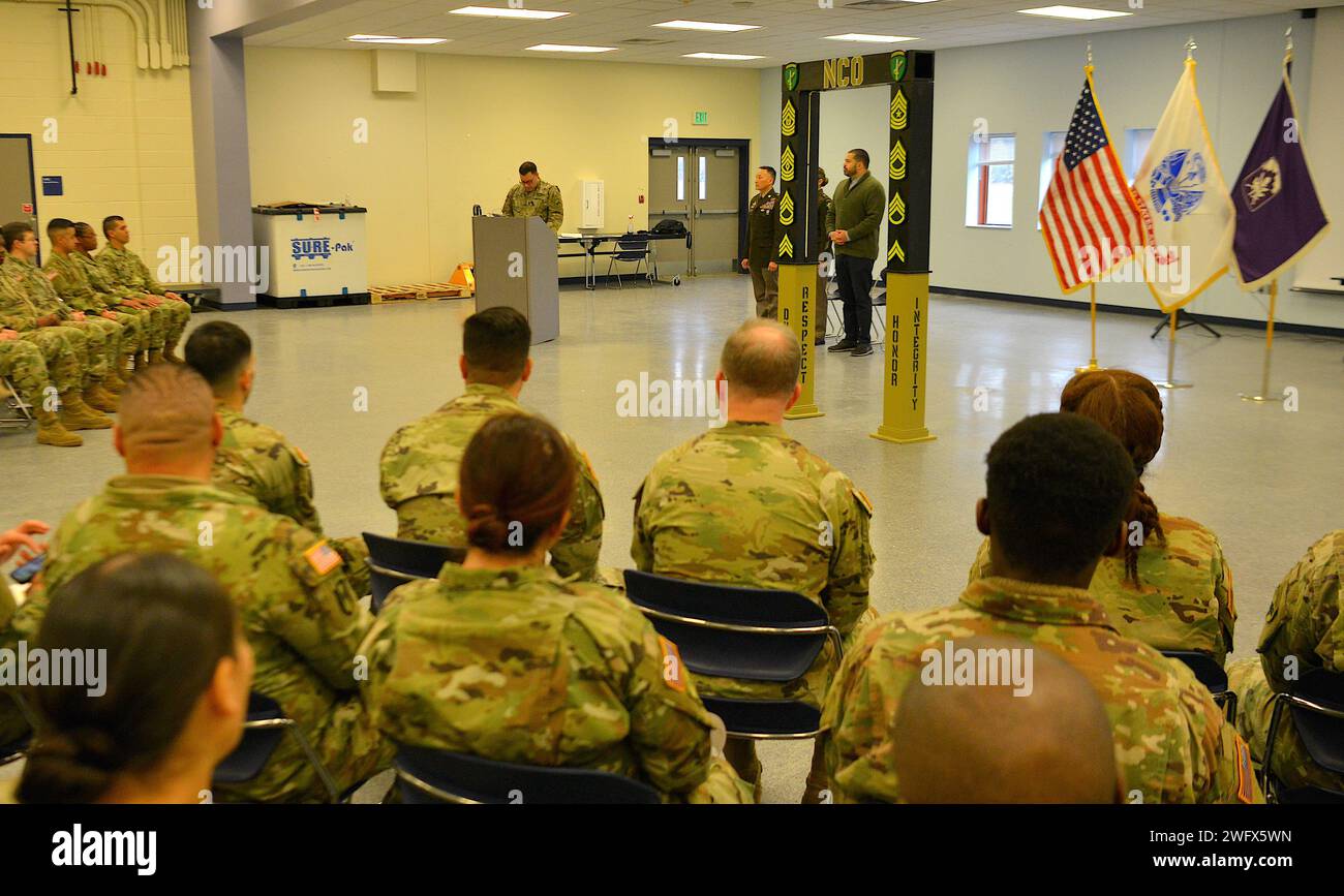Ft. Wadsworth, NY – More than forty Soldiers attended the 353rd Civil ...