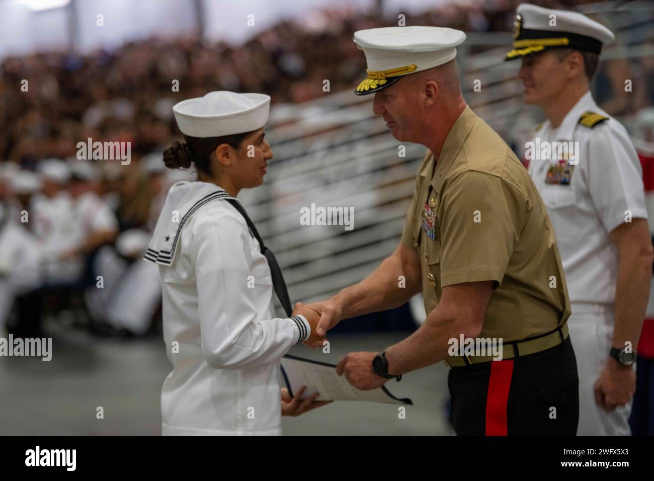 U.S. Marine Brigadier General Michael E. McWilliams, Commanding General ...