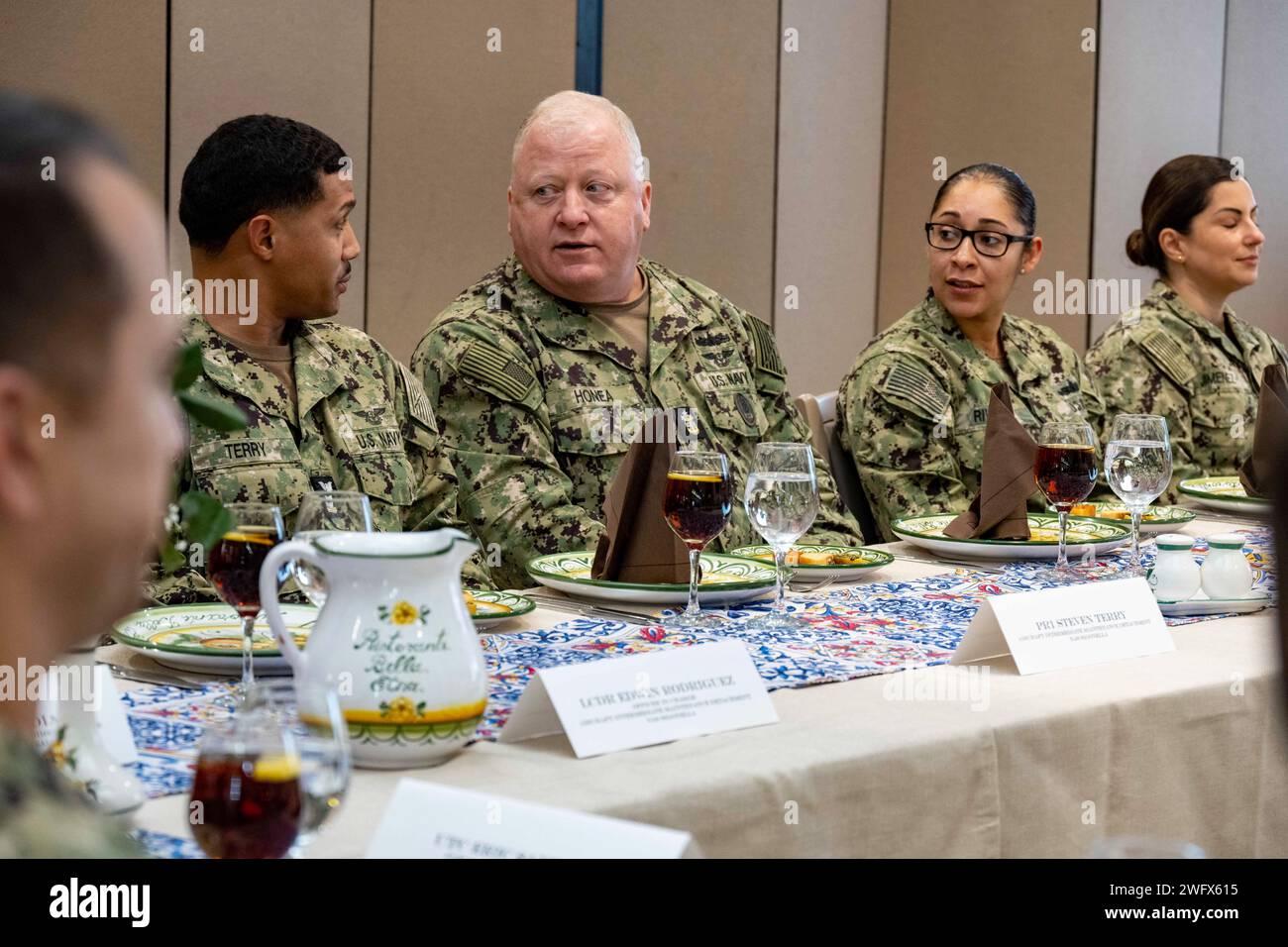 NAVAL AIR STATION SIGONELLA, Italy (Jan. 23, 2024) - Master Chief Petty ...