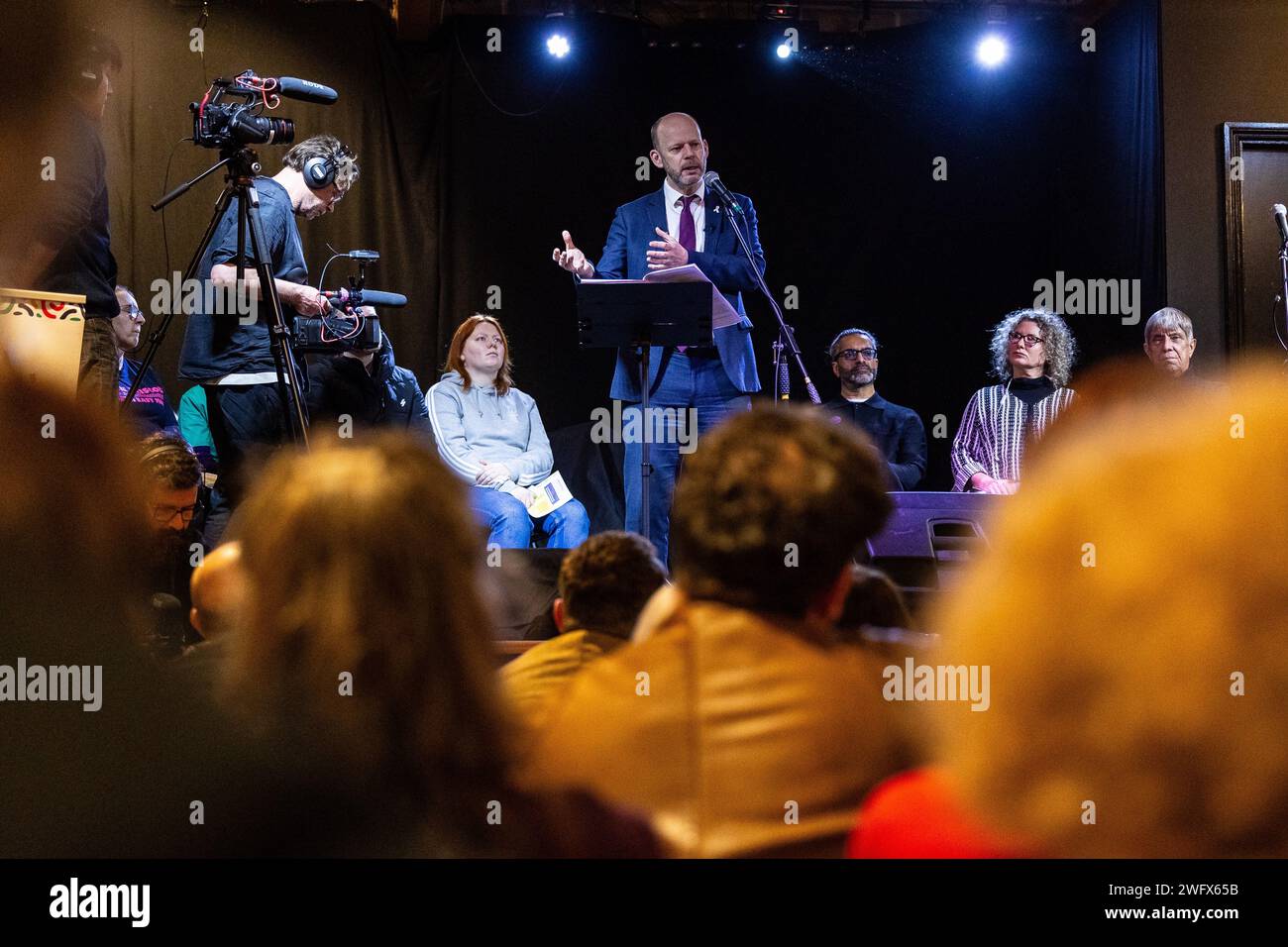 Sunderland, UK, 01 February 2024, Jamie Driscoll campaign launch for ...