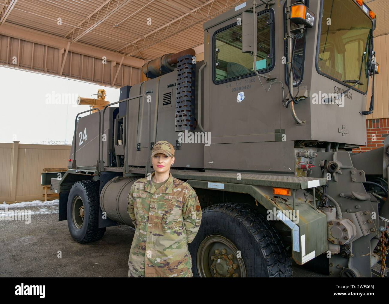 Master Sgt. Jennifer Tittle, 104th Civil Engineering Squadron prime ...