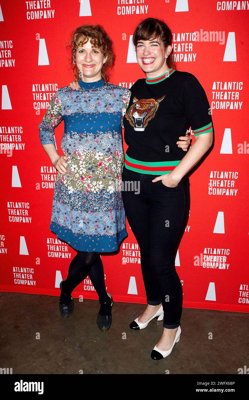 New York, NY, USA. 15 October, 2018. Amy Staats, Megan Hill at the ...
