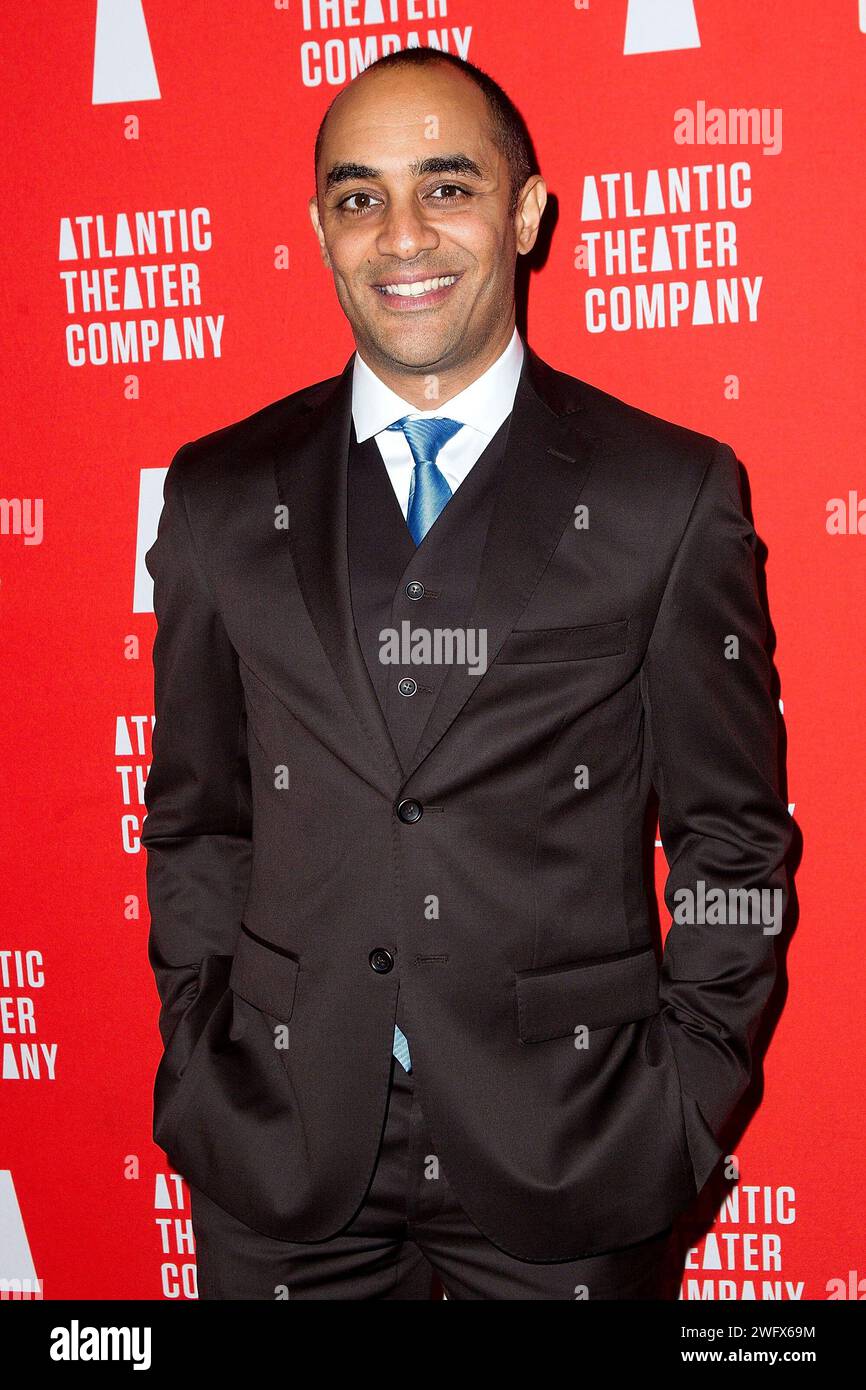 New York, NY, USA. 15 October, 2018. Saheem Ali at the FIREFLIES Opening Night on Broadway at ...