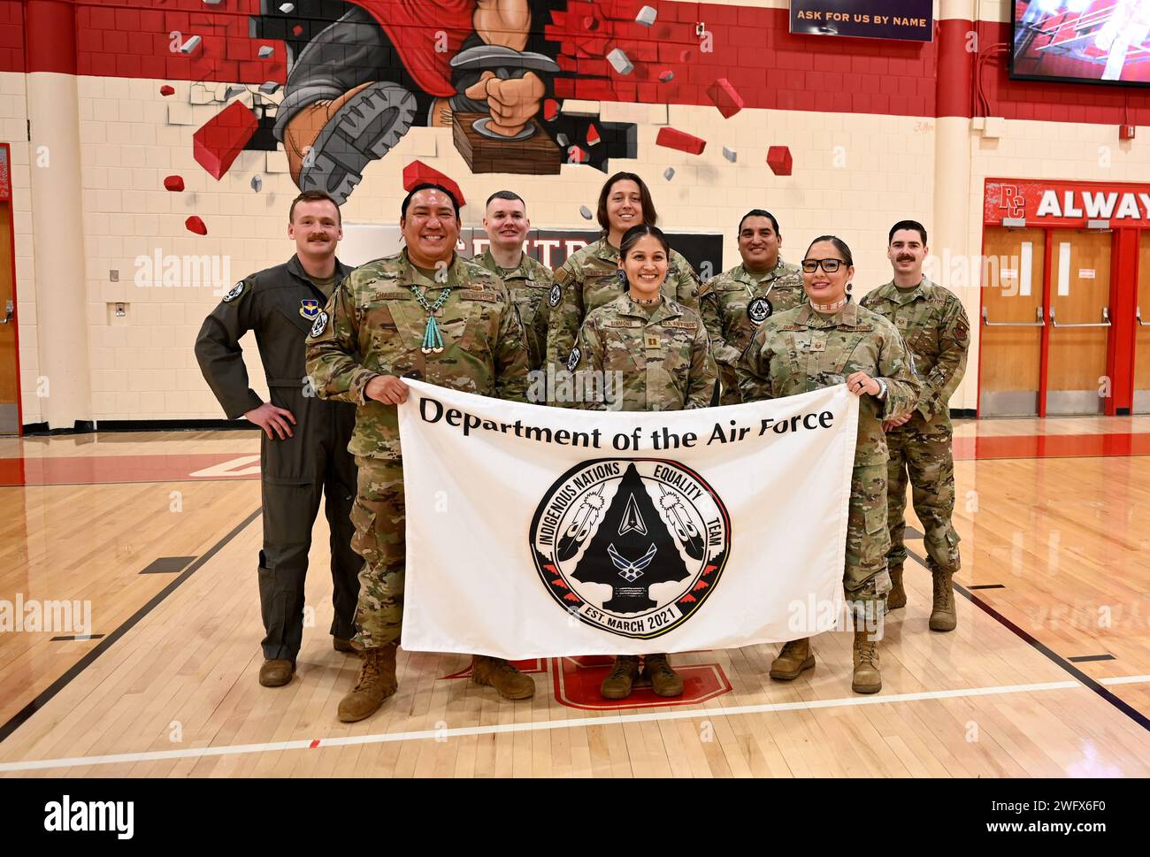 From left to right: Second Lieutenant Nicholas Kowalski, 348th ...
