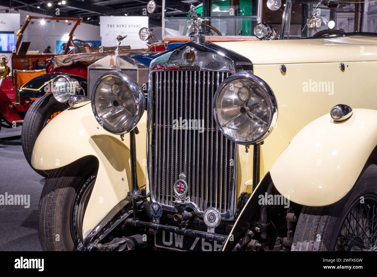 Lanchester 30hp sports tourer hi-res stock photography and images - Alamy