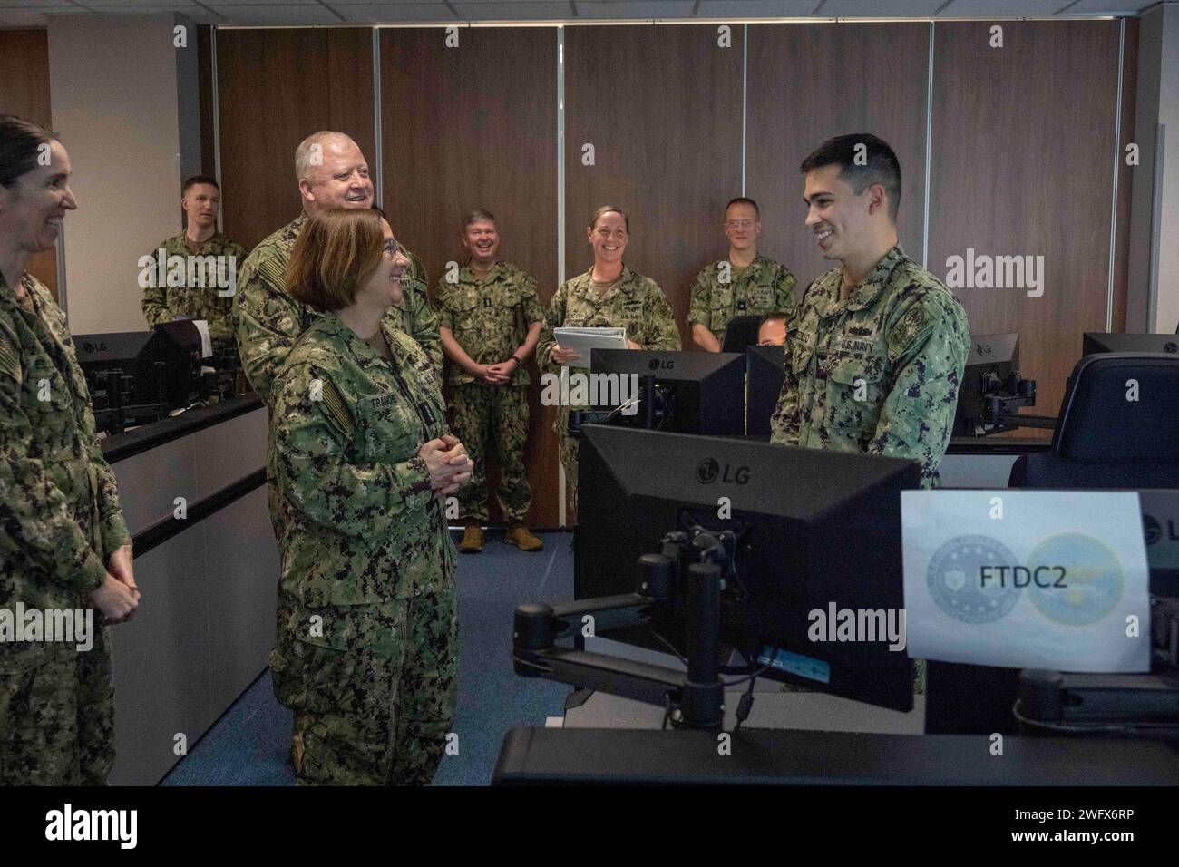NAPLES, Italy (Jan. 22, 2024) - Chief of Naval Operations Adm. Lisa ...