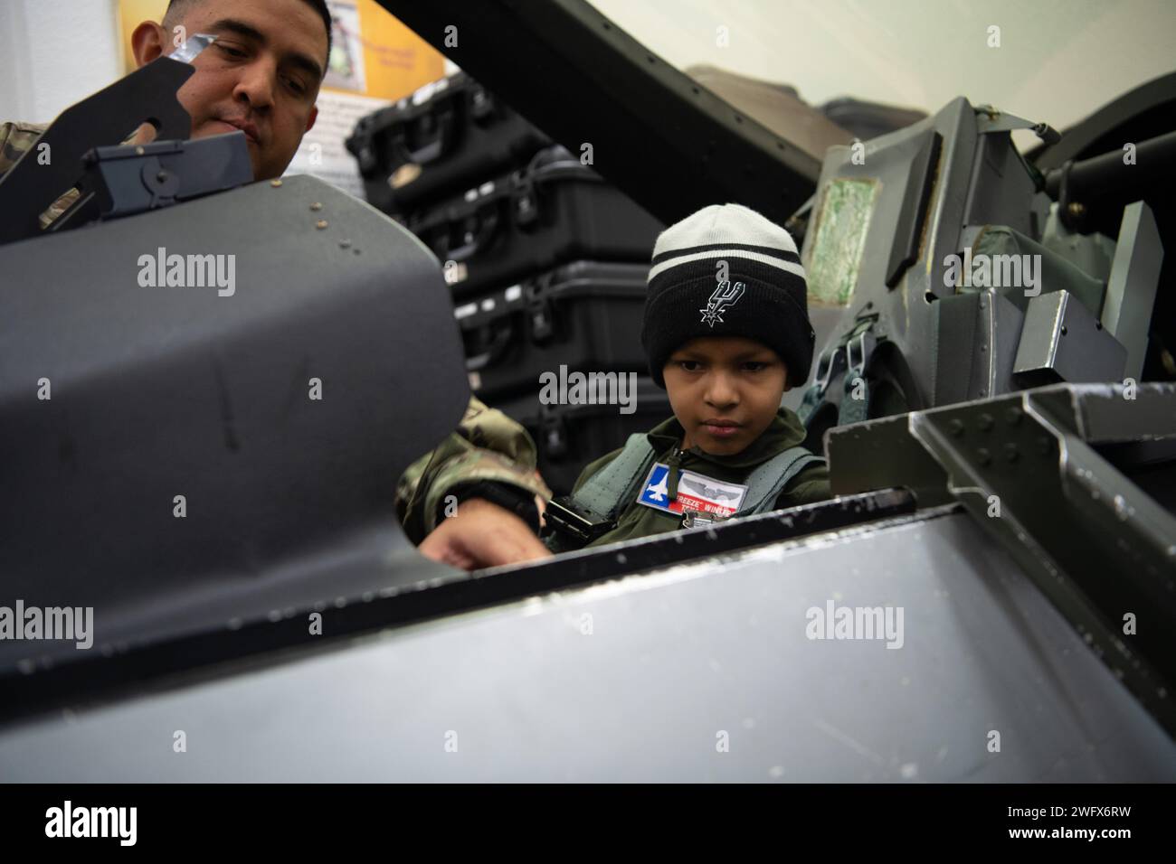 Pilot for a Day, Alexander “Freeze” Winters is taken around the 149th ...