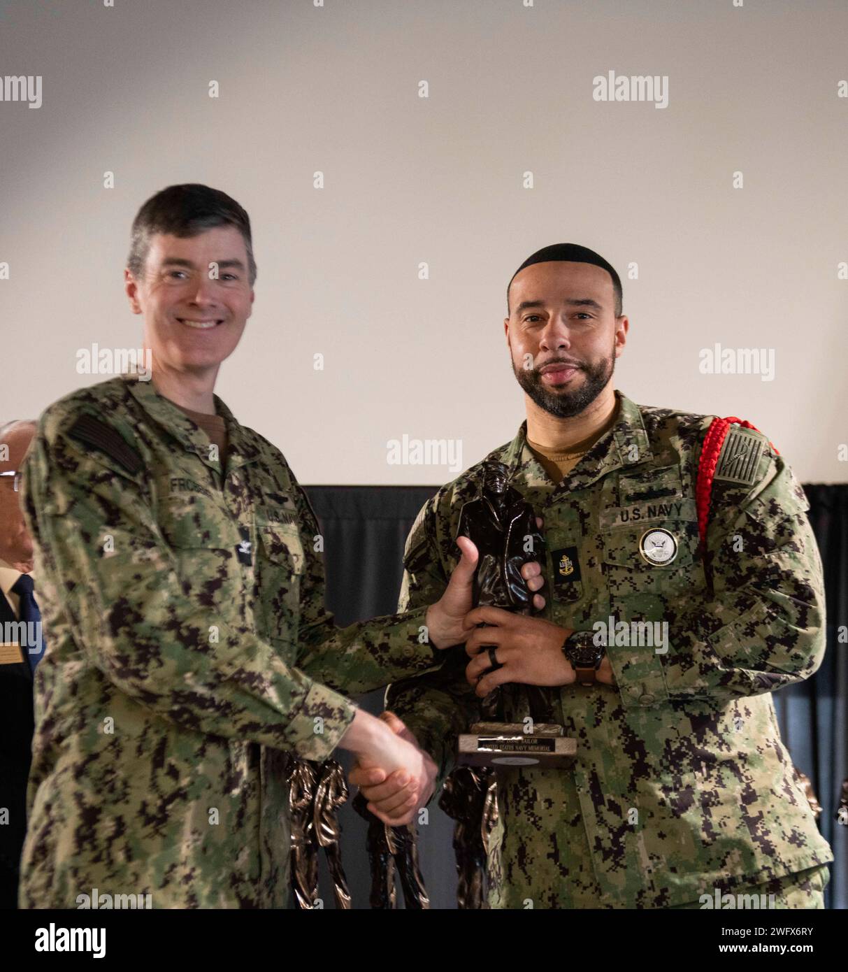 GREAT LAKES, Il. (January 18, 2024) Sailors stationed aboard Naval ...